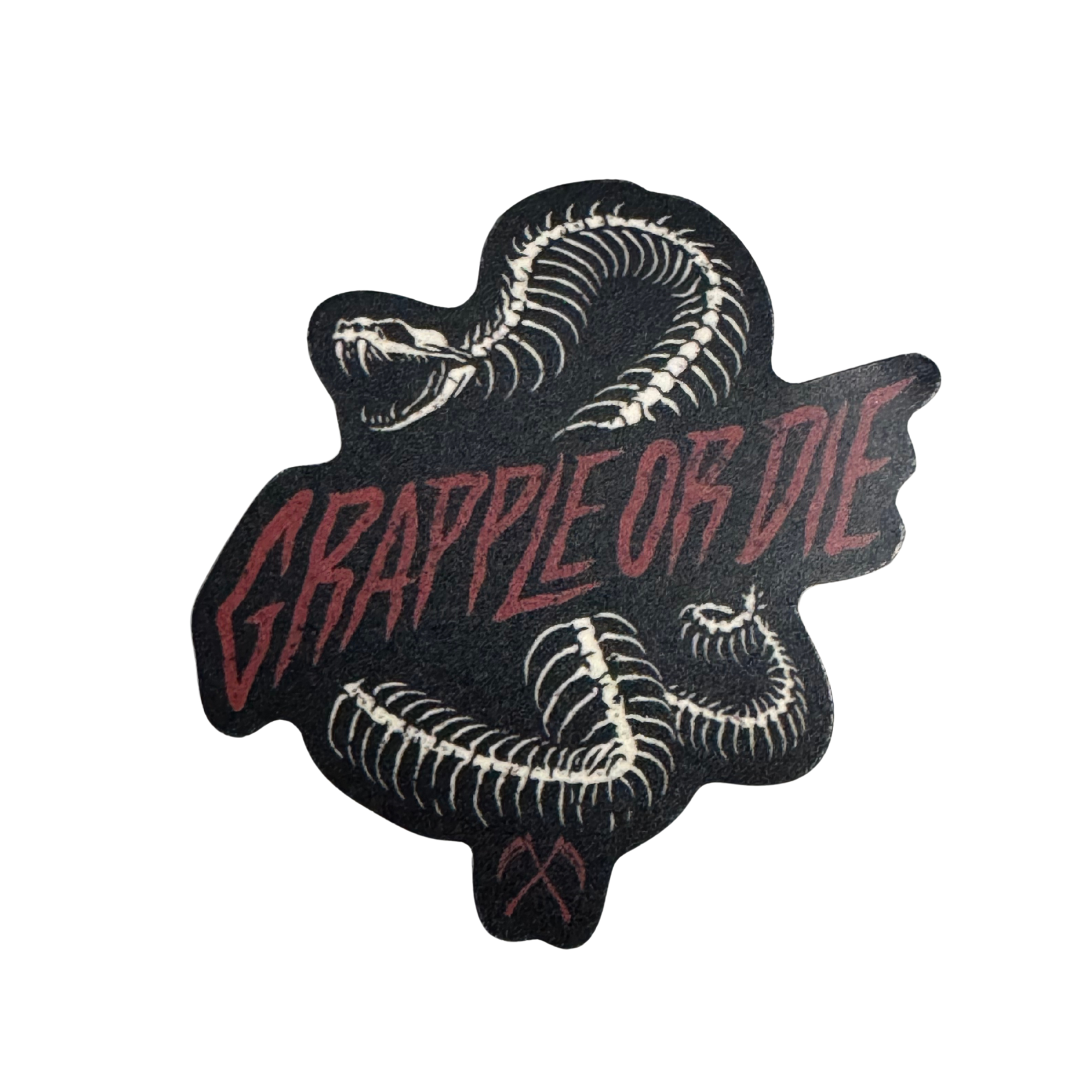 Death Coil Sticker – Grapple or Die