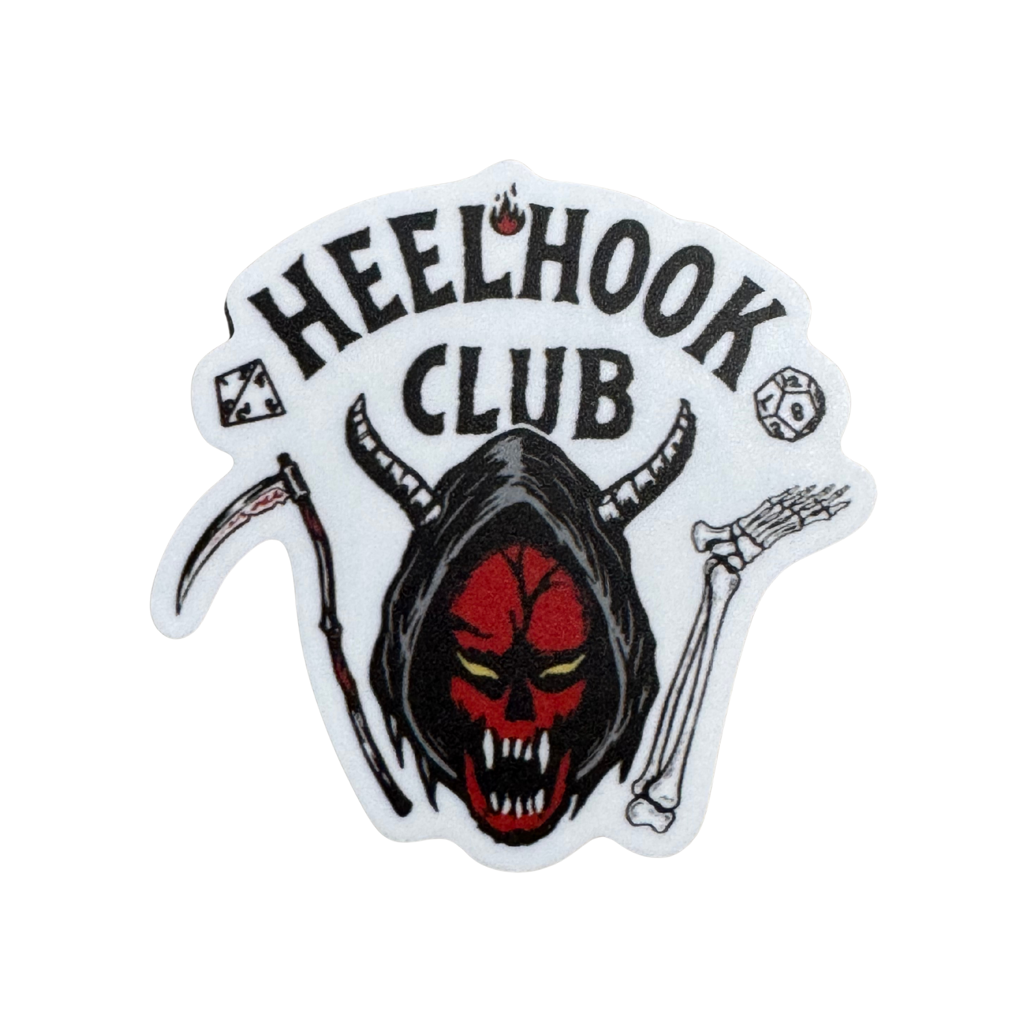 Heel Hook Club Sticker – Grapple or Die
