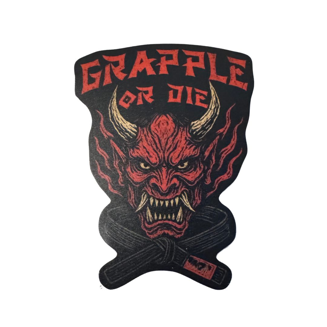 Demon Sticker – Grapple or Die